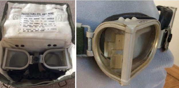 An Interesting Goggle Type | Military Sun Helmets